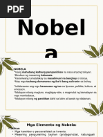 Nobela Kahulugan | PDF