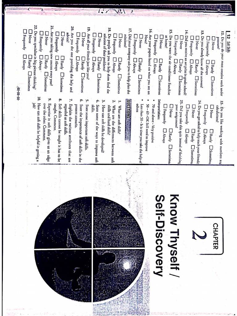 Soft Skills Development Unit 1 | PDF