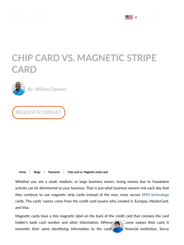 Chip vs. Magnetic Stripe Cards Explained | PDF | Emv | Credit Card