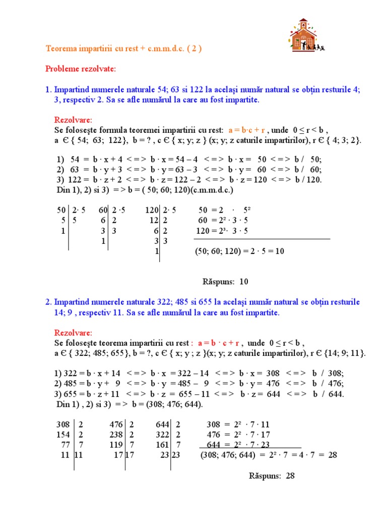 Teorema_impartirii_cu_rest_c.m.m.d.c._2_