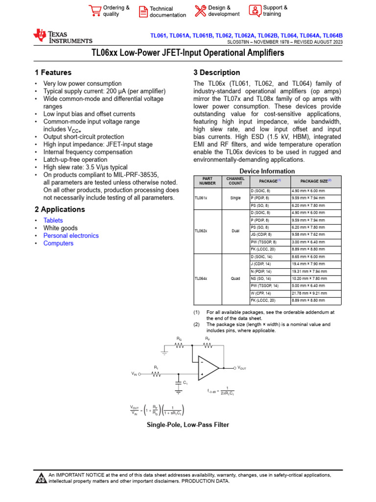 tl062 Pre2bandas | PDF | Amplifier | Operational Amplifier