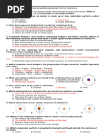 Science 8 Exam 3rd Quarter | PDF | Matter | Chemical Elements