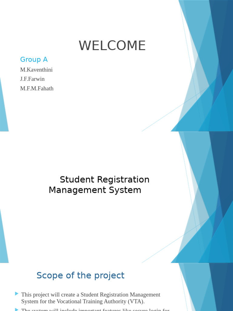 Registration Management System | PDF | Microsoft Sql Server ...