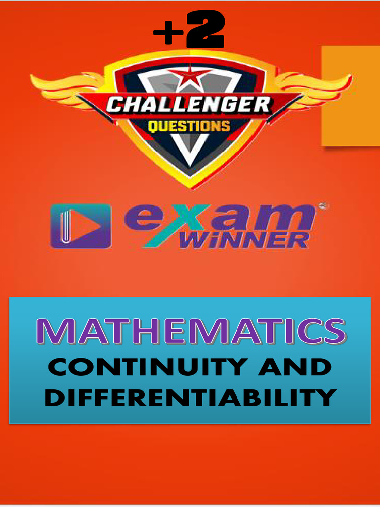 Continuity and Differentiability Guide | PDF