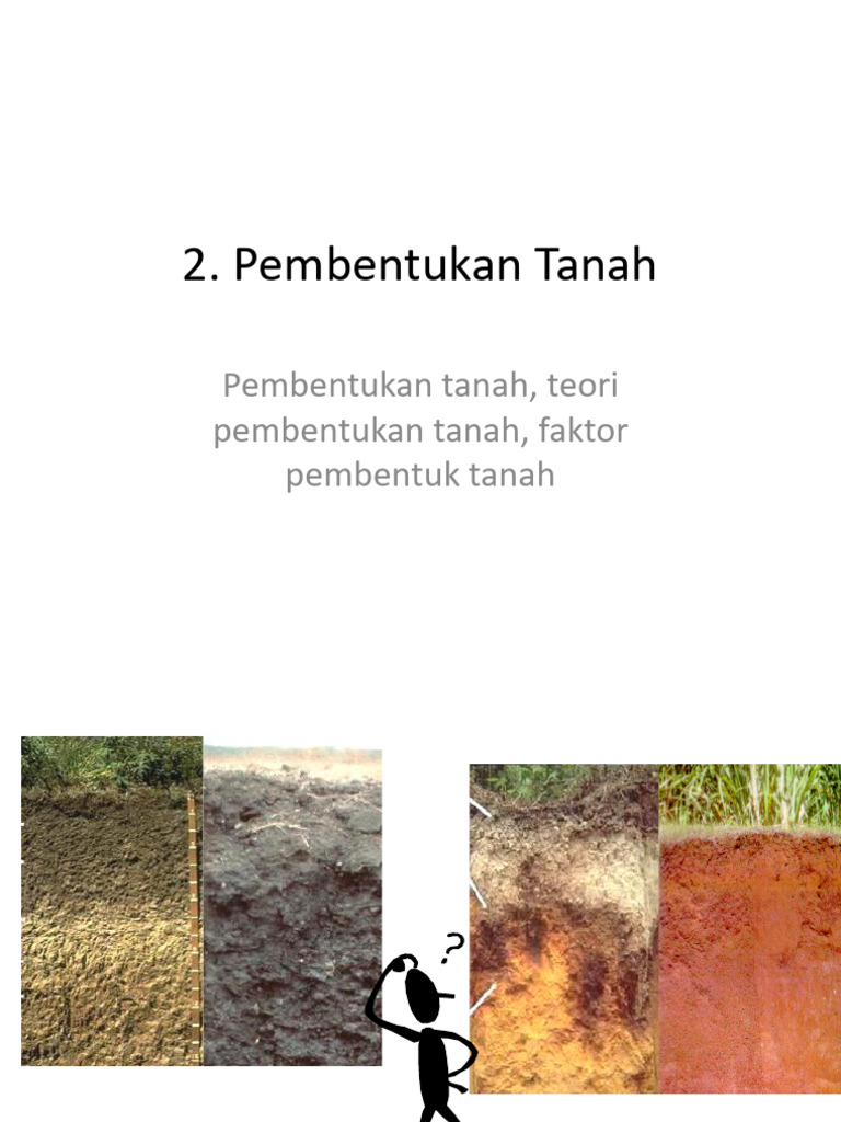 Teori dan Faktor Pembentukan Tanah | PDF