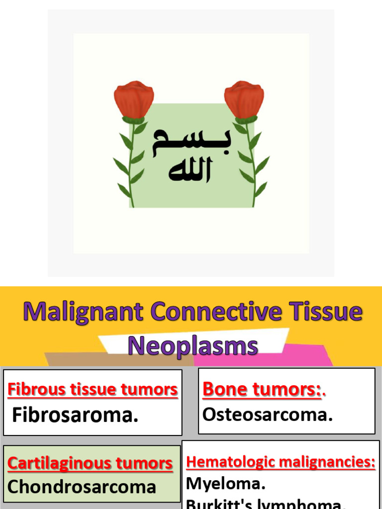 Chondrosarcoma and Osteosarcoma Overview | PDF | Lymphoma | Medical ...