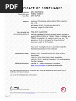 SACAP Architectural Compliance Certificate | PDF