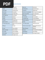 Lista de Conectores en Español e Inglés | PDF