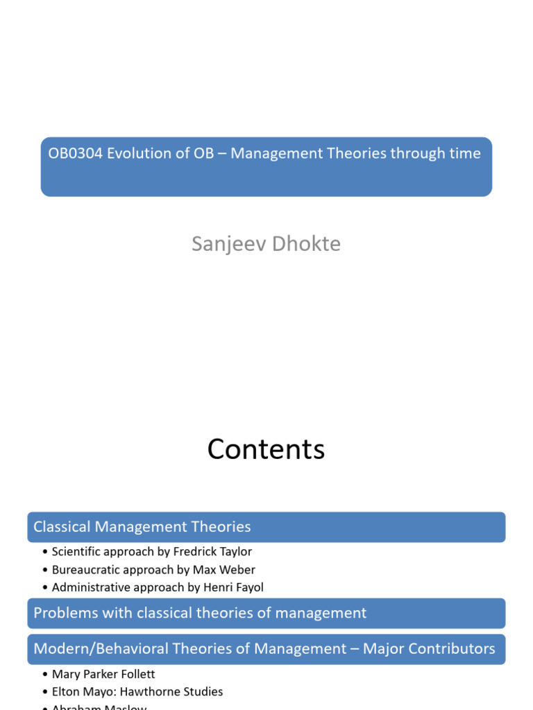 Purposeful Relations in Management Theories | PDF | Bureaucracy | Business