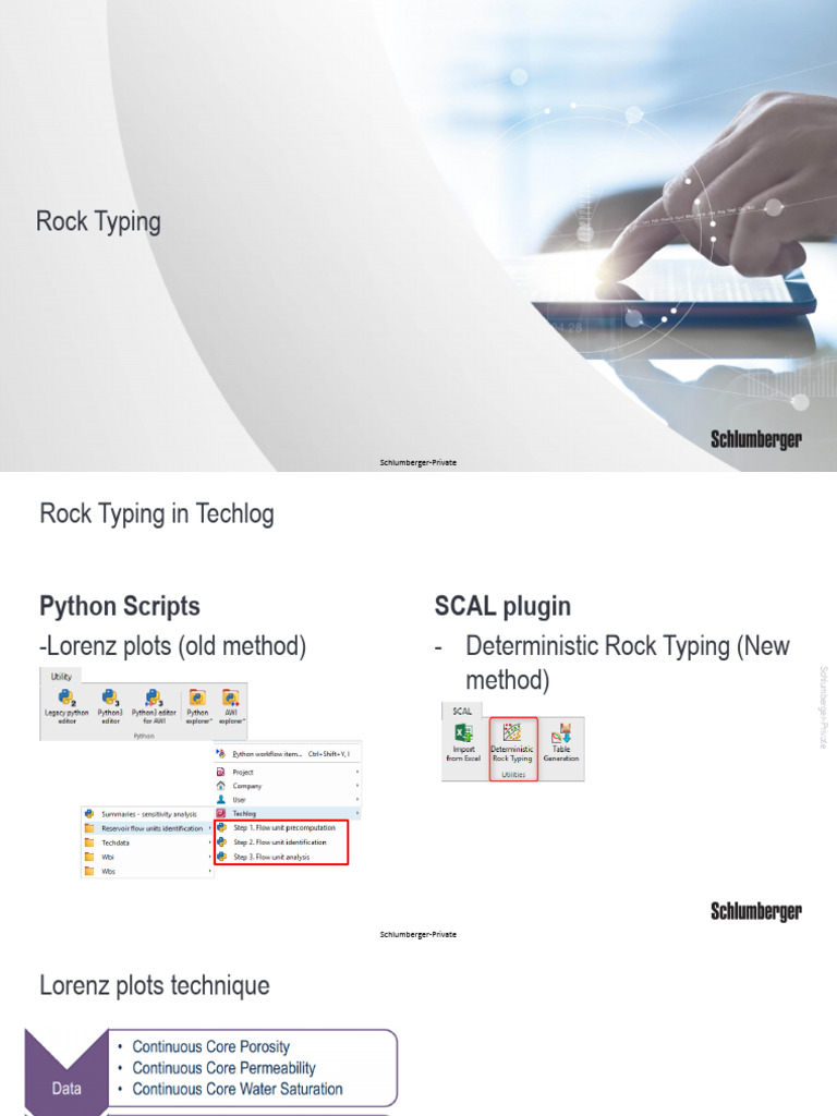 Techlog Rock Type - Schlumberger - 2020 - Anna's Archive | PDF