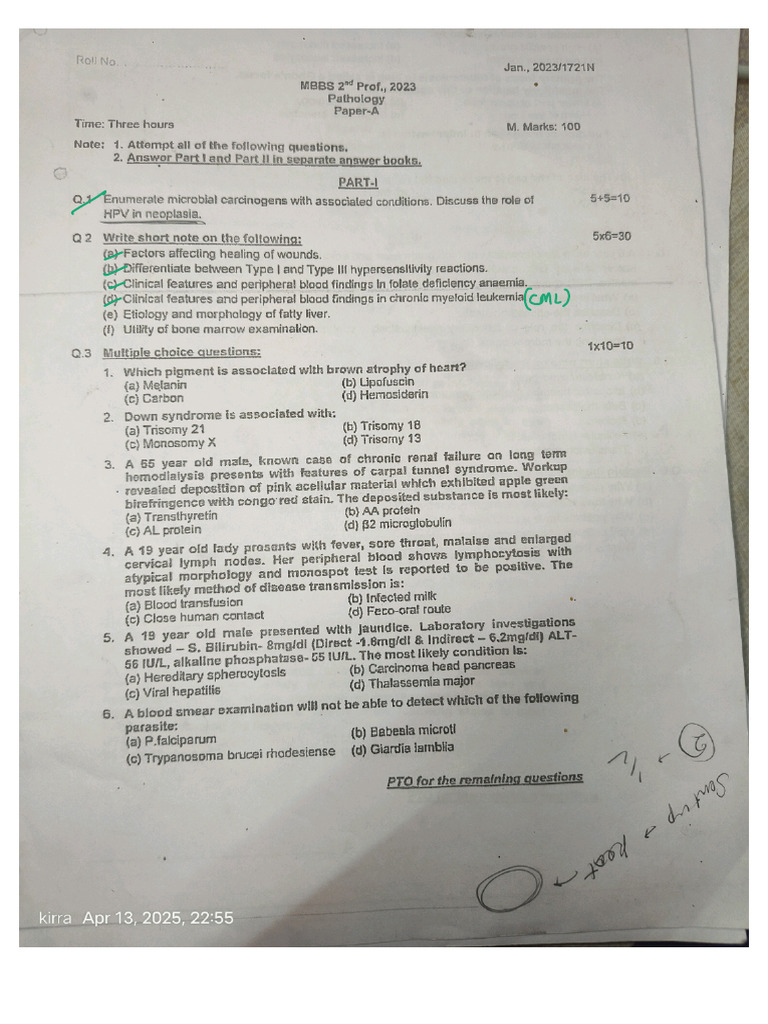Path Paper-A Previous Year PDF | PDF