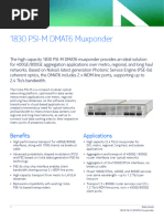 Nokia 1830 PSI-M Data Sheet | PDF | Wavelength Division Multiplexing ...