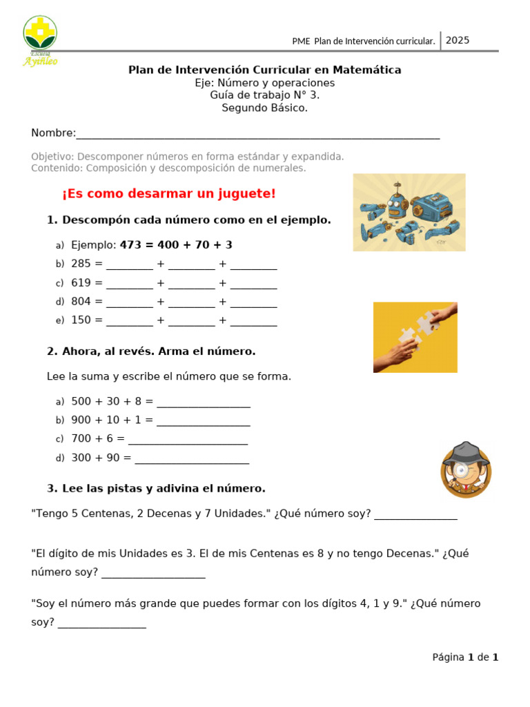 4 de Segundo Matemática 4° A 6° | PDF