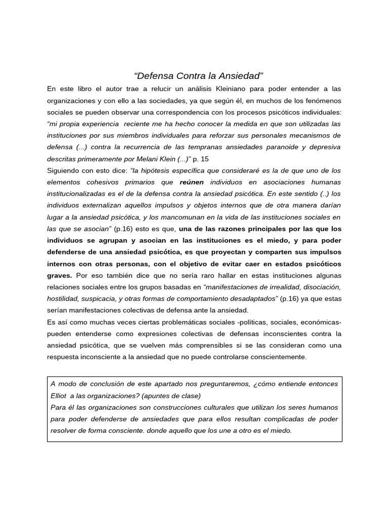 Jaques Elliot | PDF