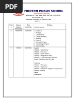 Class X Syllabus 2025-2026 | PDF