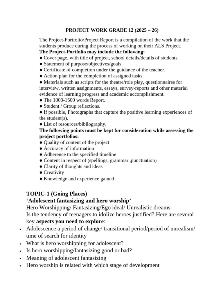 Adolescent Hero Worship and Fantasizing | PDF | Adolescence | Self Concept