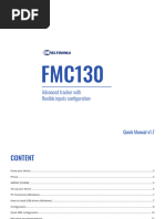 FMC130 Advanced Tracker Quick Manual | PDF | Microsoft Windows | Bluetooth