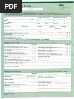DD 2813 - Dental Exam Form | PDF | Periodontology | Dentistry