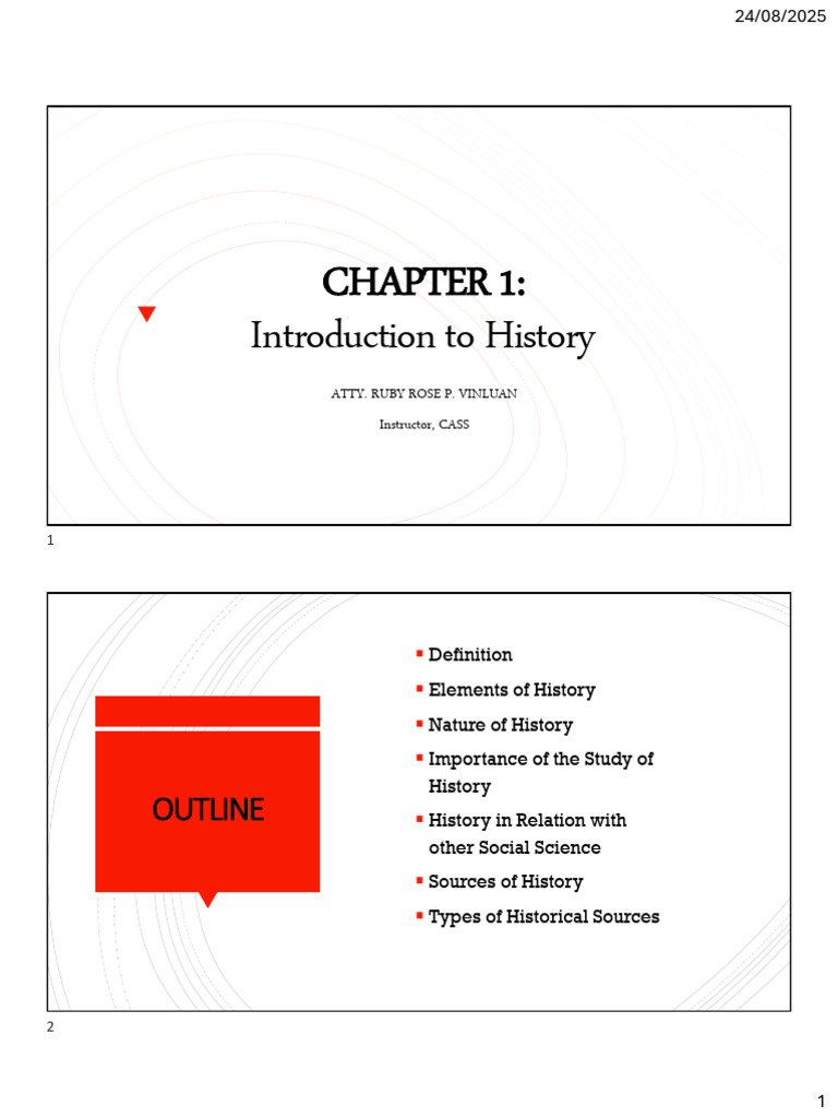 Introduction to History Overview | PDF | Social Sciences | Science