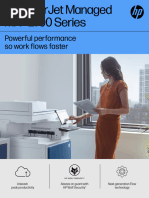 HP Color LaserJet Managed MFP E786dn (5QJ90A) Spec Sheet | PDF