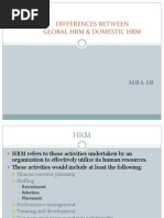 Unit - 1 Morgan'S Model To Define Ihrm | PDF | Human Resource ...