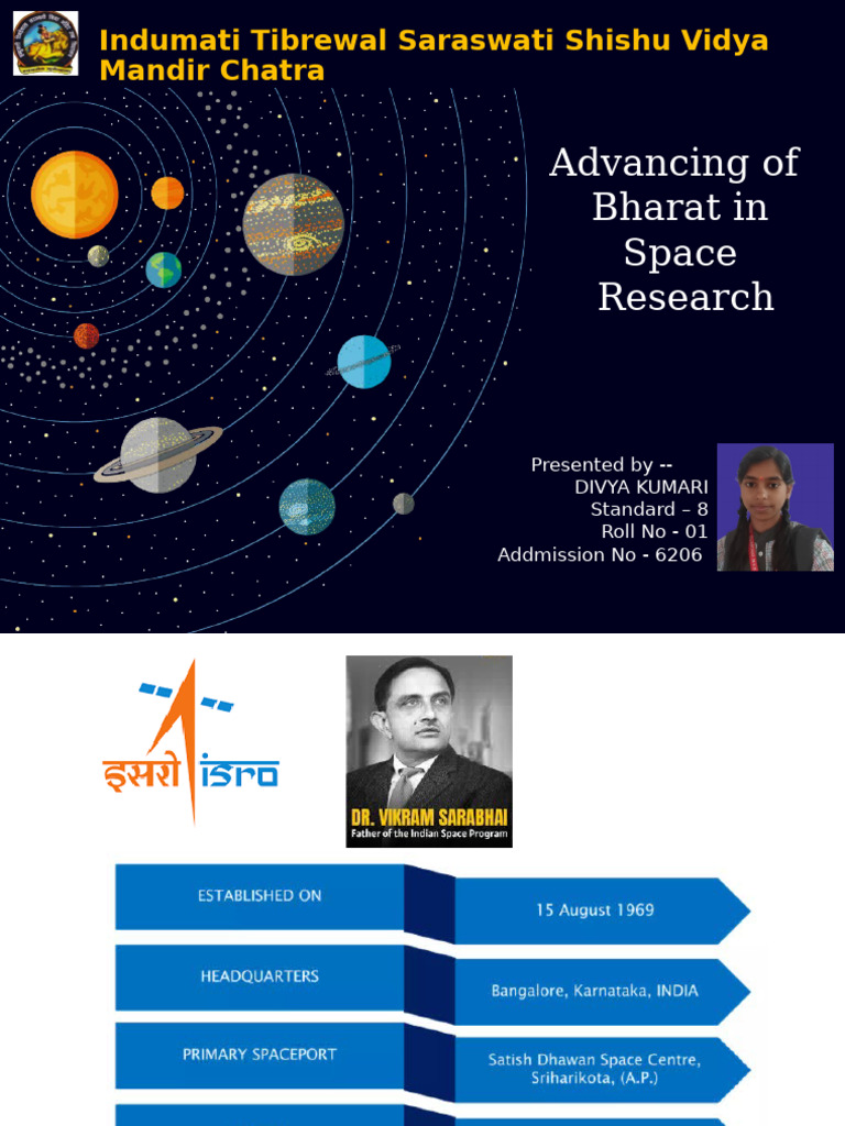 Advancing Bharat Space Research DarkTheme | PDF