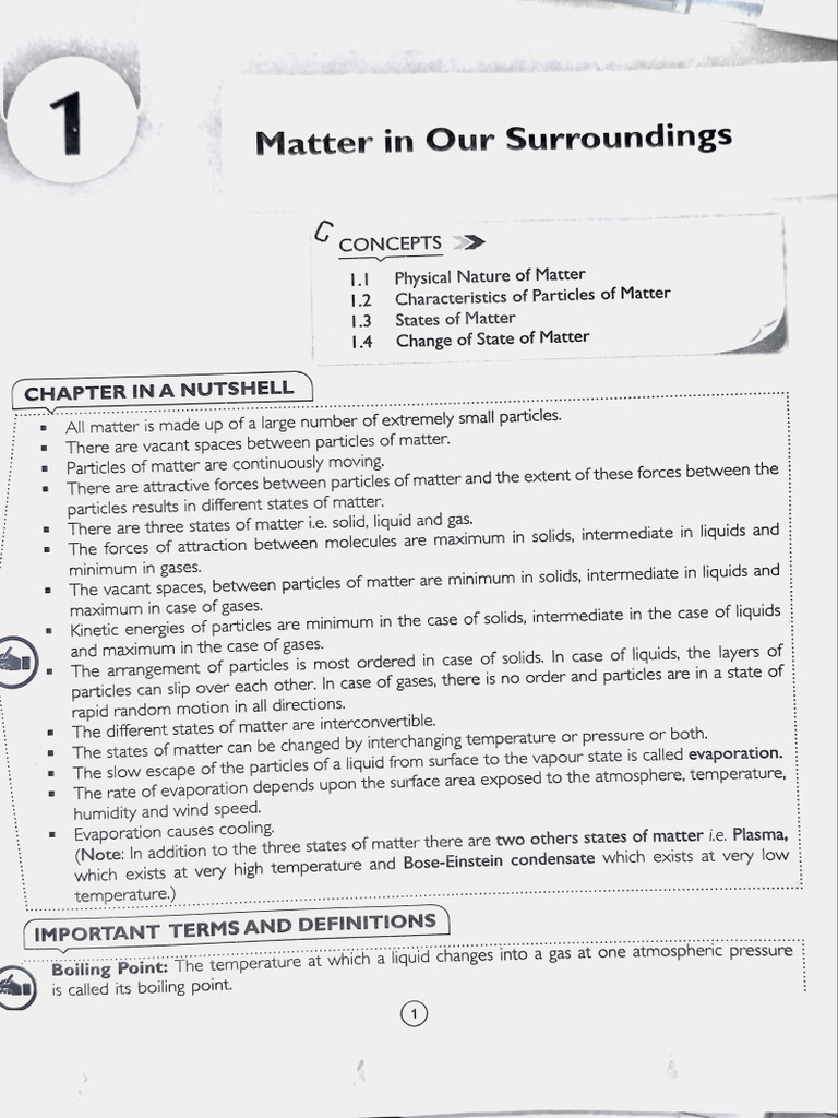 Chapter 1 Chemistry ? | PDF