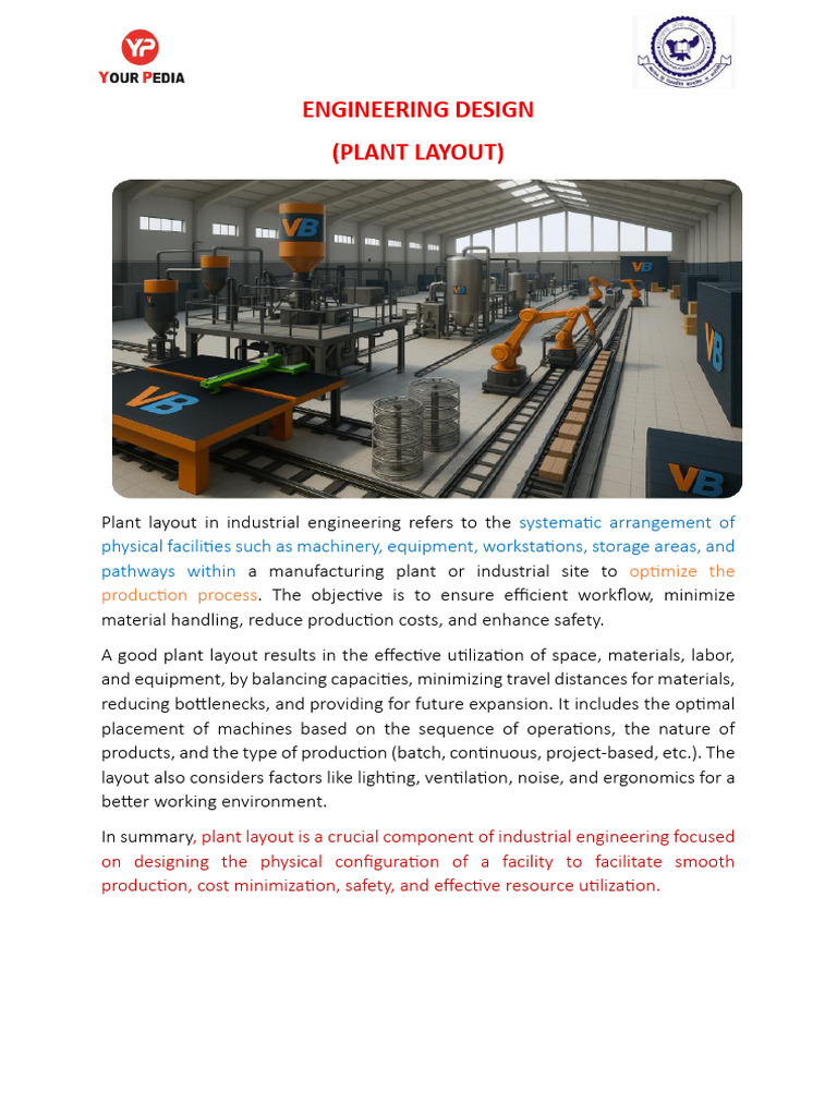Plant Layout Without Annotations | PDF | Mass Production | Secondary ...