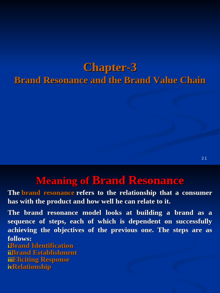 Brand Resonance and Value Chain Steps | PDF | Brand | Product (Business)