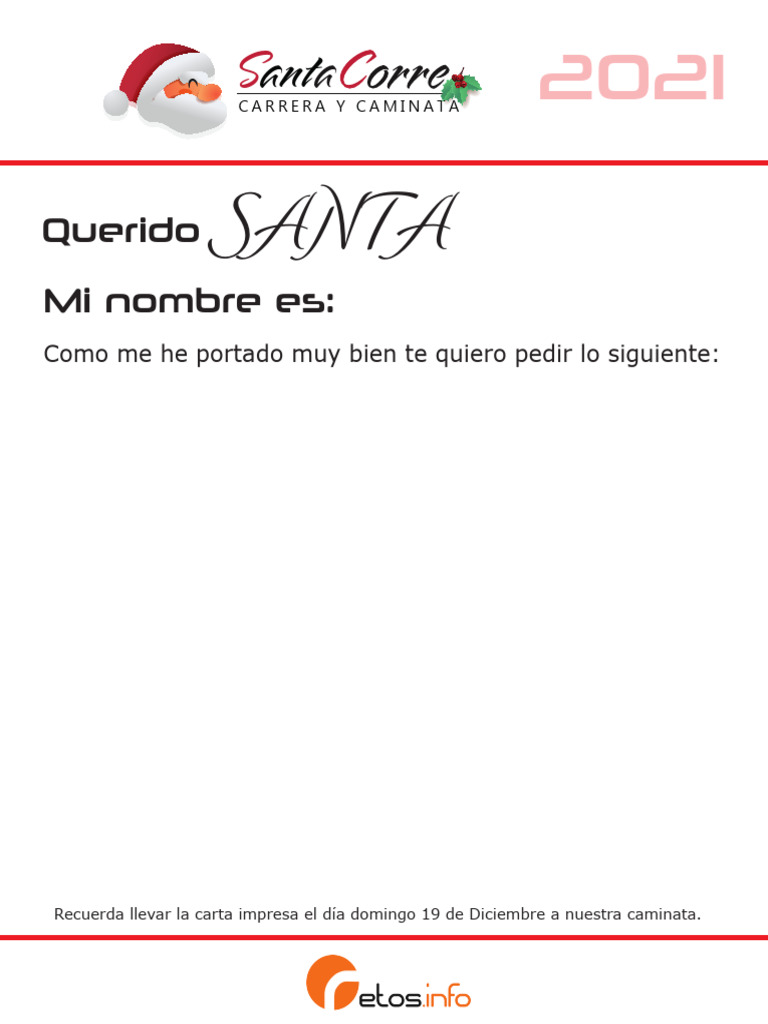 Carta para Santa | PDF