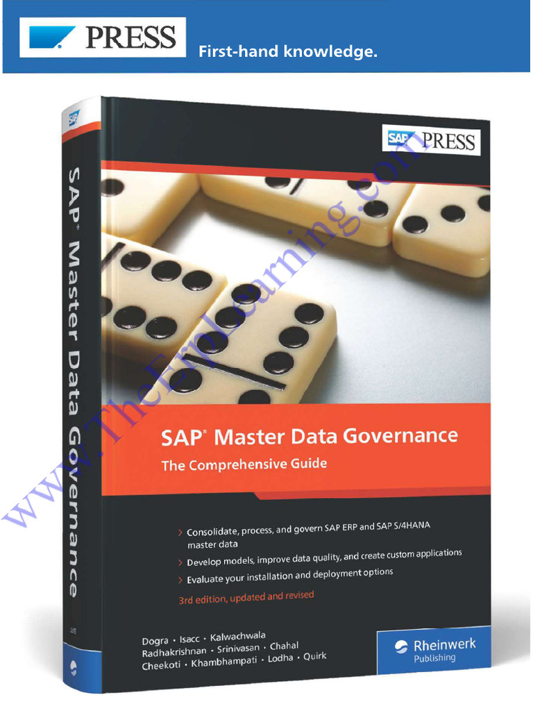 SAP Master Data Governance Sample | PDF