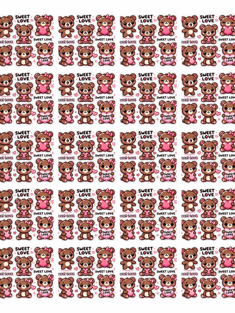 Stickers A4 Printable | PDF