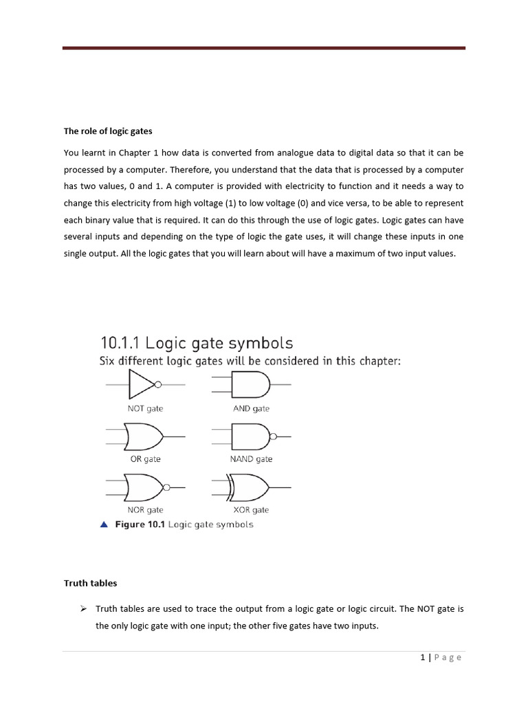 Boolean Logic and Database - 010054 | PDF | Logic Gate | Electronic Circuits