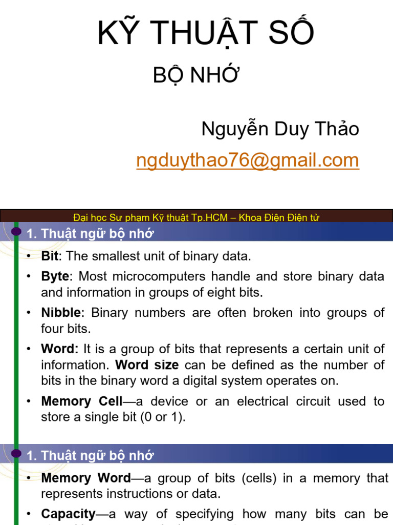 Chapter - 7 Memory | PDF