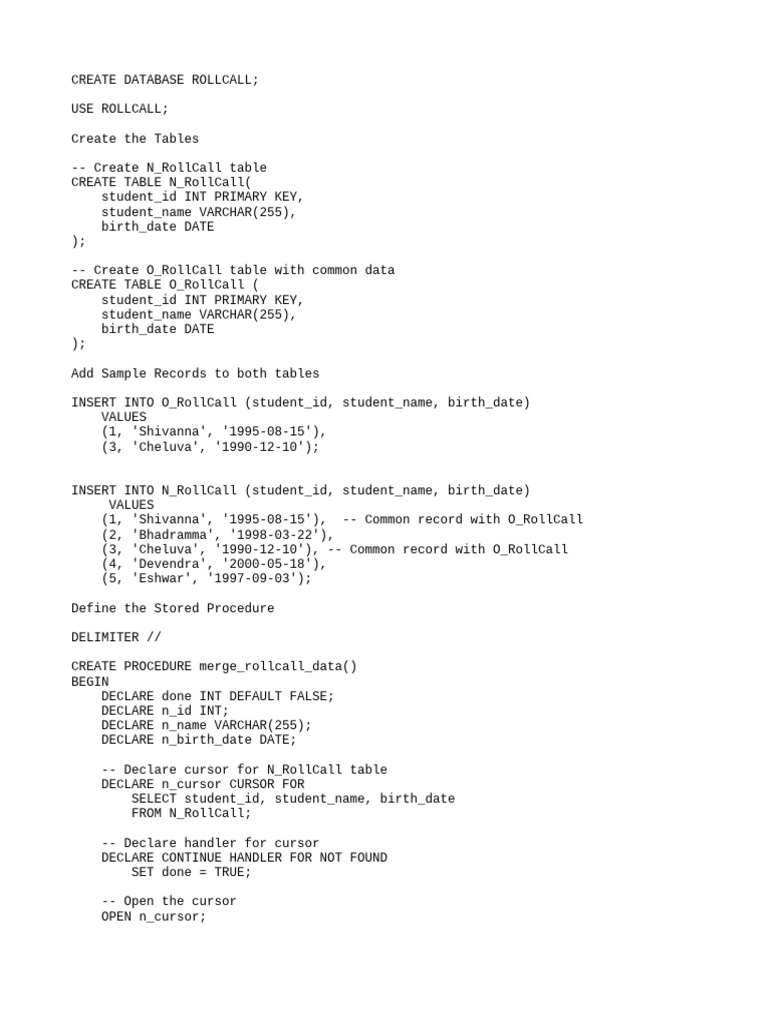 BCS403 Lab Ex 6 Alternate | PDF