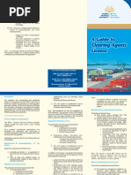 ZRA Clearing Agents Application Form CE 34 | PDF | Surety | Customs