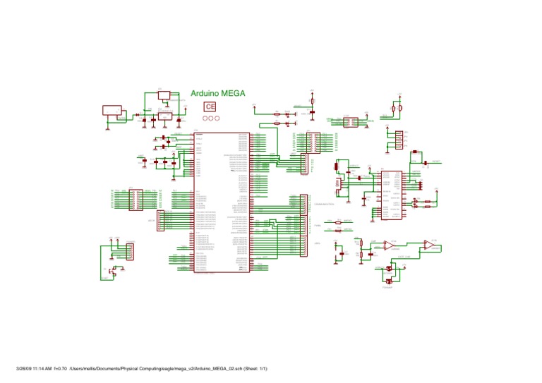 Arduino Mega Schematic | PDF | Nature