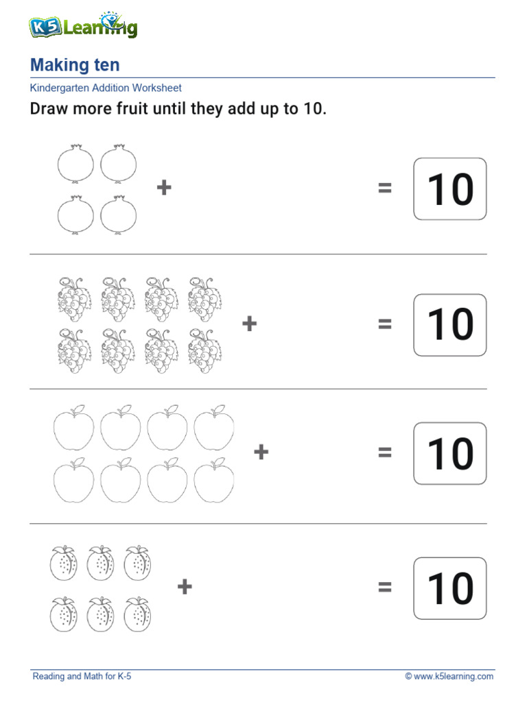 Making Ten Objects e (1) Removed | PDF