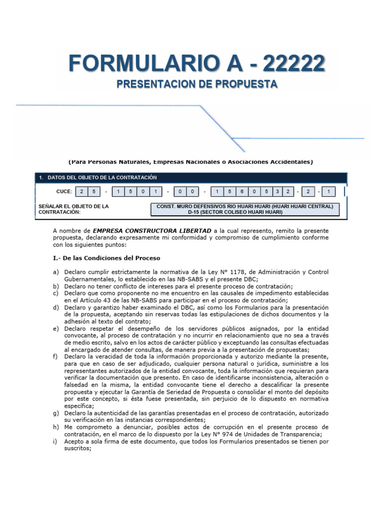 Propuesta para Construcción de Muro Defensivo | PDF | Gobierno