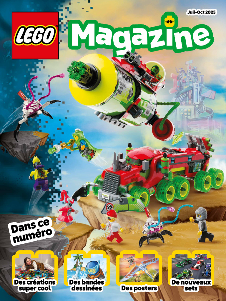 LEGO Magazine Juil-Oct 2025 | PDF | Lego