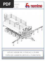 Catálogo Nonino - Aplicador de Vinhaça 30.000 - Tipo Quadrem - Rev07 ...