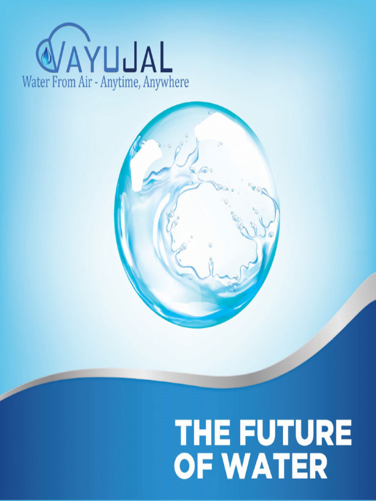 VayuJal: Sustainable Water from Air | PDF | Water | Drinking Water