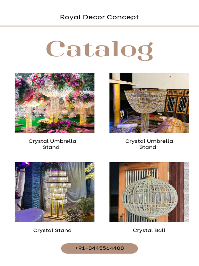 Royal Decor Concept Product Catalog | PDF | Amorphous Solid ...