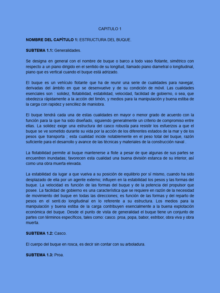 Conocimientos Marineros Todo | PDF | Buques | Envío