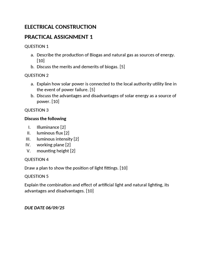 Practical Assignment 1 | PDF