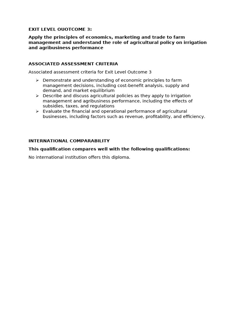Saqa 007007 | PDF