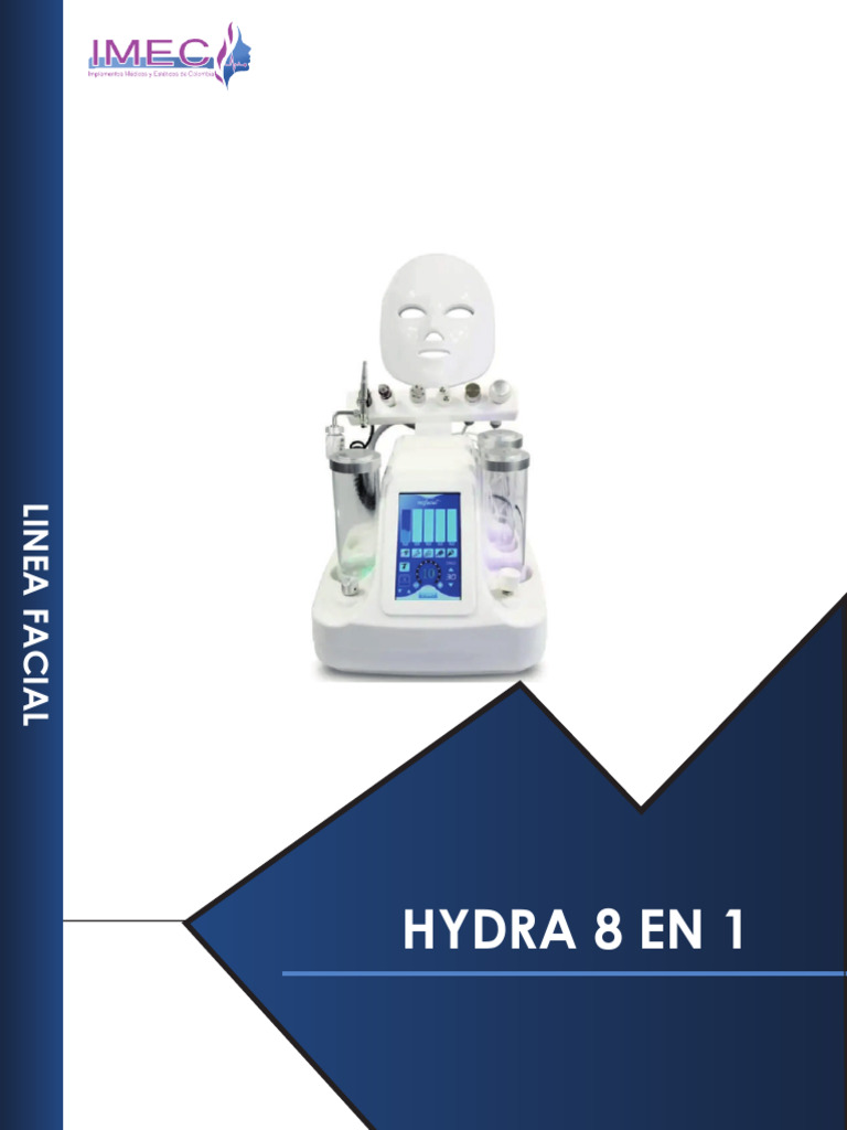 Hydra 8: Equipo Facial Multifuncional | PDF