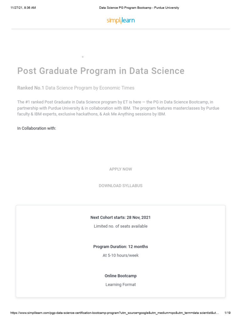 Data Science | PDF | Data Science | Computing