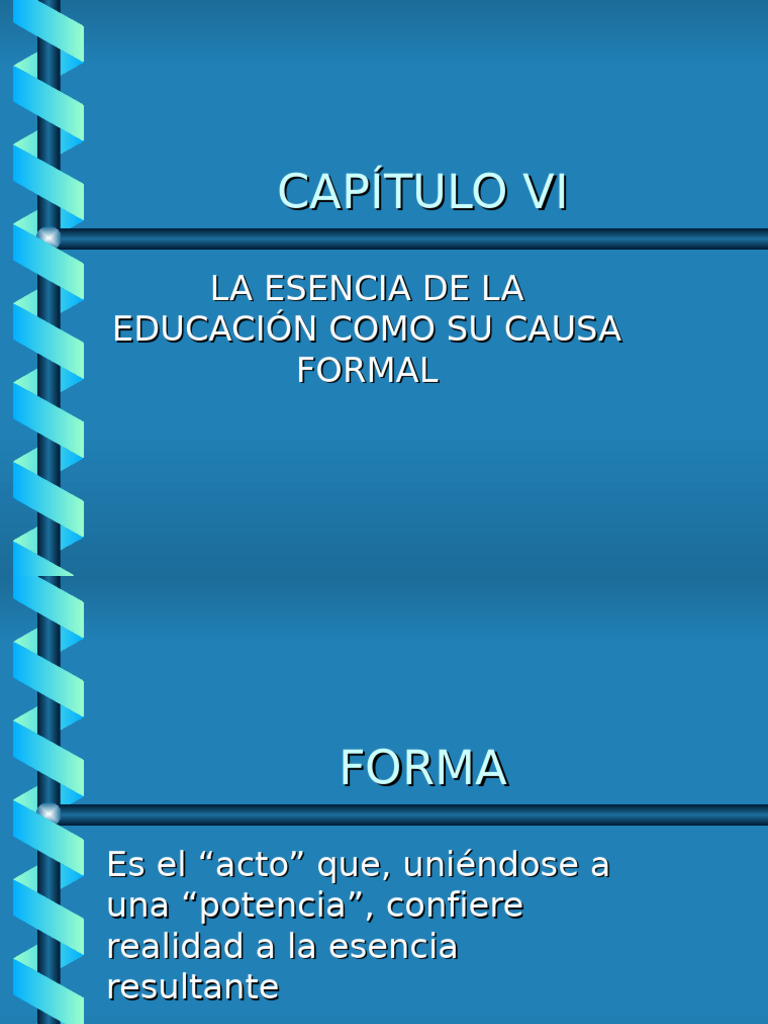 Cap - VI La Causa Formal 2 | PDF | Virtud | Prudencia