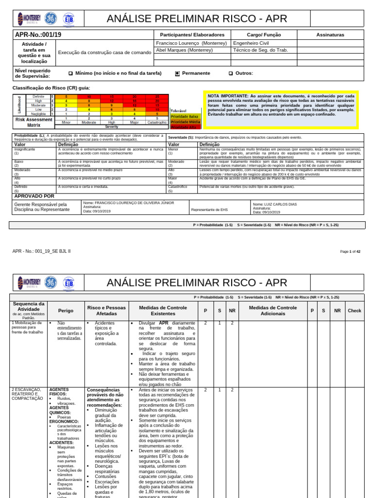 APR-Casa de Comando-ETB-GE - Monterrey - BJL II Rev0 - Abel | PDF ...